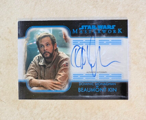Topps Star Wars Masterwork Dominic Monaghan as Beaumont Kin Autograph ...