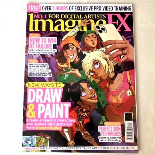 IMAGINE FX MAGAZINE, NO. 1 FOR DIGITAL ARTISTS ISSUE 184 Draw & Paint ...