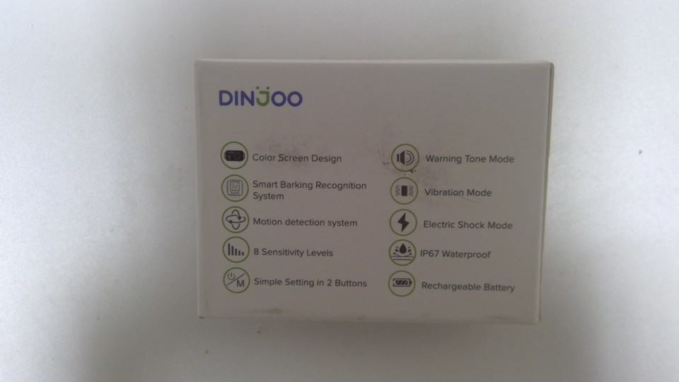 Bark Training Collar DinJoo - "TC03" Smart Bark Training Collar - Open ...