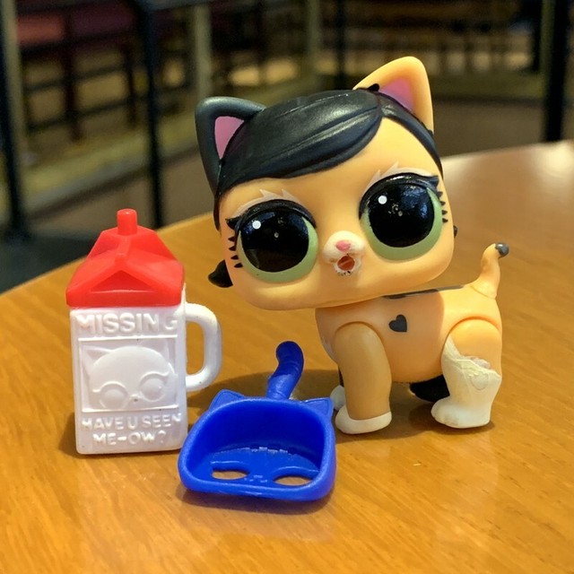 Lol Surprise Doll Pets Fuzzy Fan Cat Kitty Kitten Series 3 Animals ...
