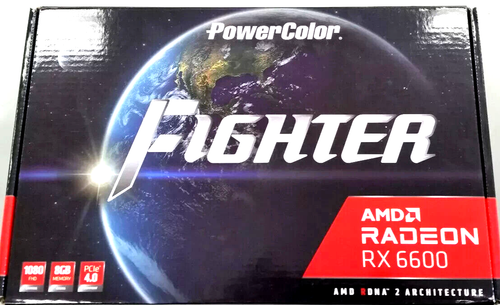 AMD RADEON PowerColor Fighter RX 6650 XT GPU 8GB GDDR6 3xDP 1xHDMI | eBay