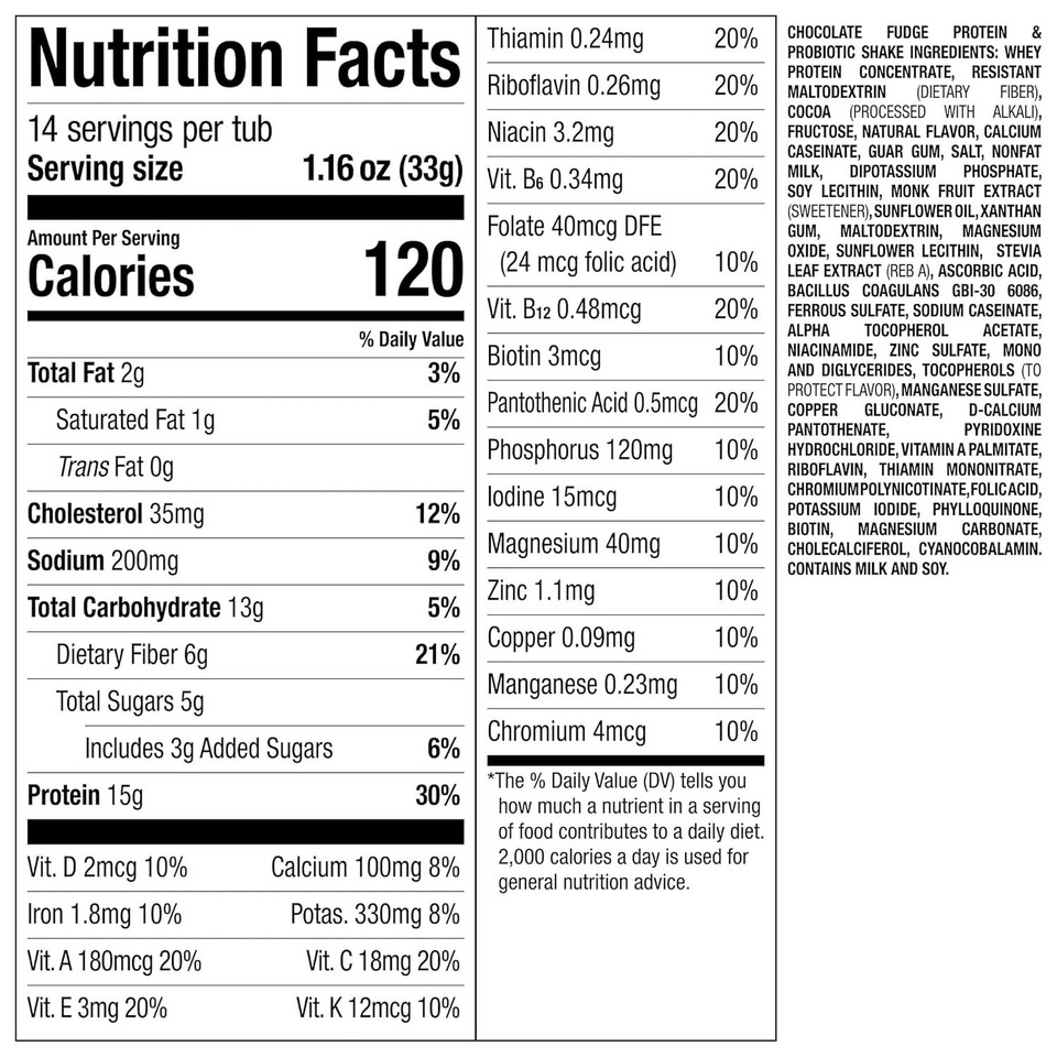 Nutrisystem ProSync 14 Serving Shake Chocolate | eBay