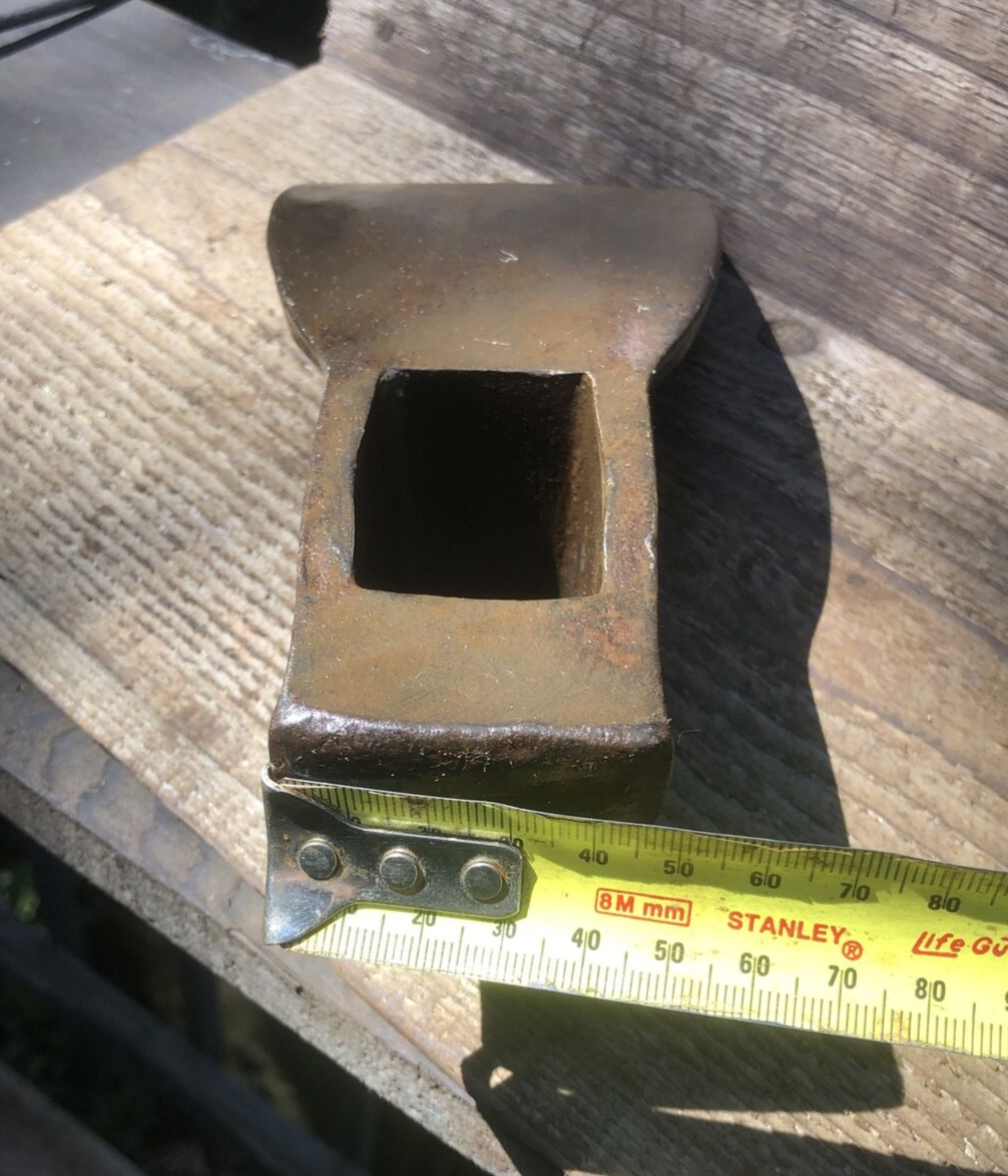 Vintage BRADES GOOD TEMPER ENGLAND WHEELER's Adze 396 1 old Tool Smiley ...