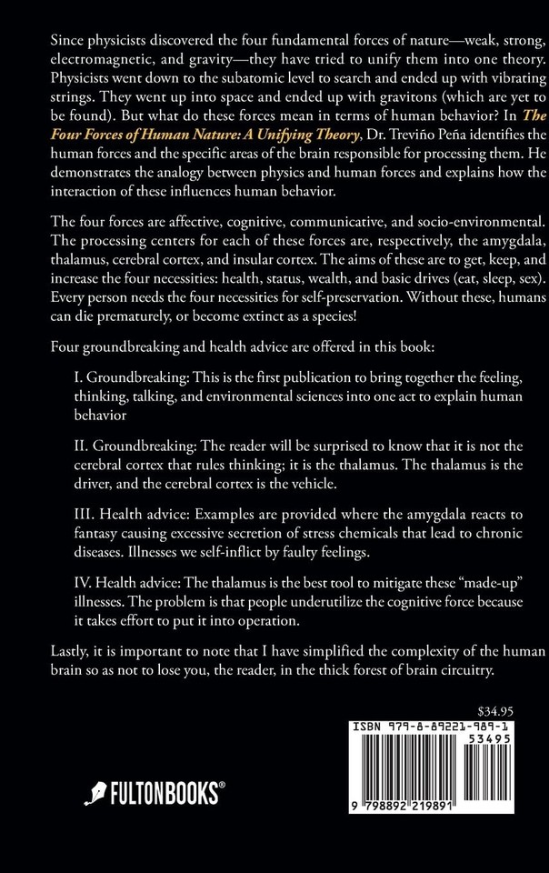 Roberto Treviño Peña The Four Forces of Human Nature (Hardback) (UK IMPORT) 9798892219891| eBay