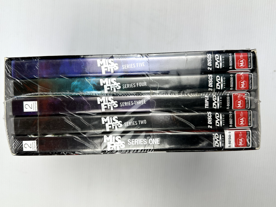 Misfits: Series 1-5 DVD Boxset / 12 Disc Set / Complete Series - New ...