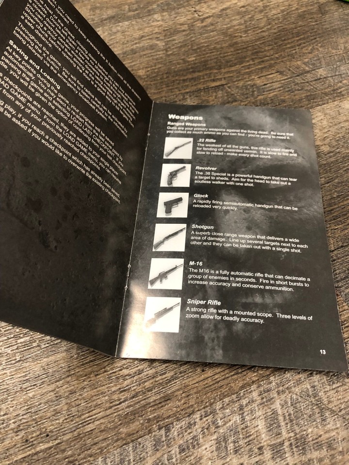 COMPLETE Microsoft XBOX Land of the Dead Road to Fiddler's Green Game ...