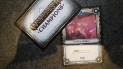 Warhammer Age Of Sigmar Champions TCG UNCLAIMED : Comet Strike | eBay