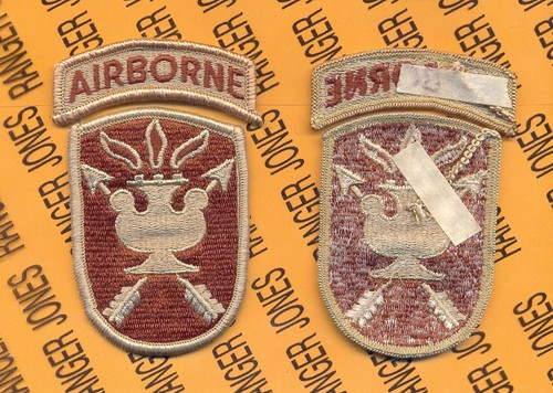 US ARMY JFKSWC Special Warfare Command Airborne SF School desert DCU m ...
