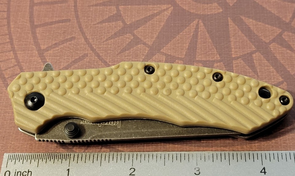 Kershaw Speedsafe Knife Model 1308TANBW Brookside Assisted Opening Liner Lock | eBay