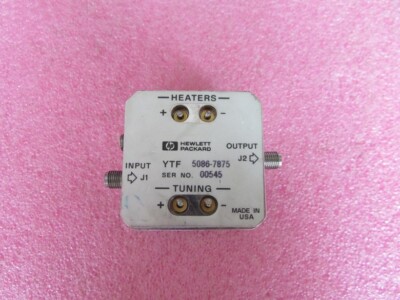 USED GOOD 5086-7875 Yig Tuned Filter, 2.75 GHz - 26.5 GHz DHL | eBay