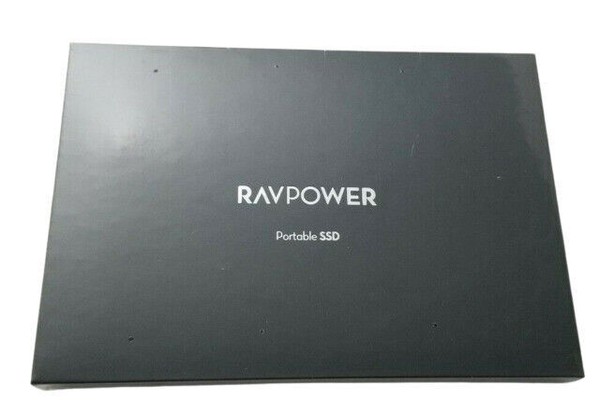 RAVPower RP-UM003 512 GB USB-C Portable External SSD - Black (83-10000 ...