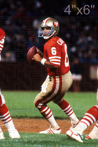 Matt Cavanaugh 1983 - San Francisco 49ers - choose a size - full color ...