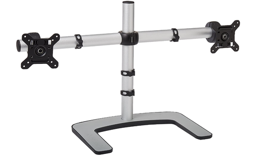 Visidec VFS-DH Dual Freestanding Horizontal Desk Monitor Mount | eBay