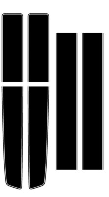 Racing Stripes Rally Stripe Graphic Decals Compatible With Chevy ...