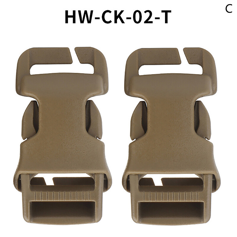 2Pcs Buckles Side Release Buckle Quick Attach Surface Mount CS Hunting ...