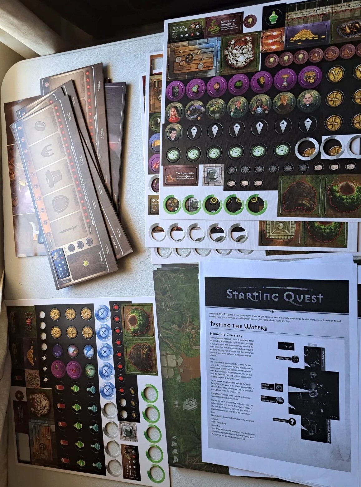 Megacon Myth Boardgame 2 boxes | eBay Australia