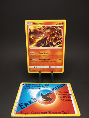 Heatmor 24/147 Burning Shadows NM Regular Uncommon Pokemon Card | eBay