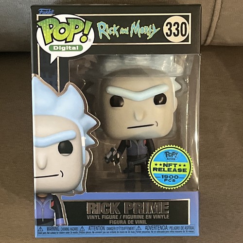 Funko Pop Digital Rick Prime #330 - Rick & Morty - Legendary With ...