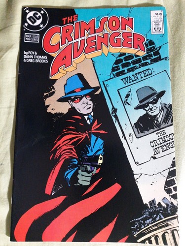 CRIMSON AVENGER #1 - 1988- DC Comics | eBay