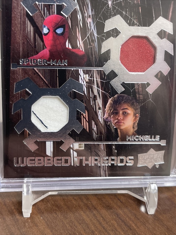 2017 Upper Deck: Marvel SPIDER-MAN Homecoming WEBBED THREADS Zendaya ...