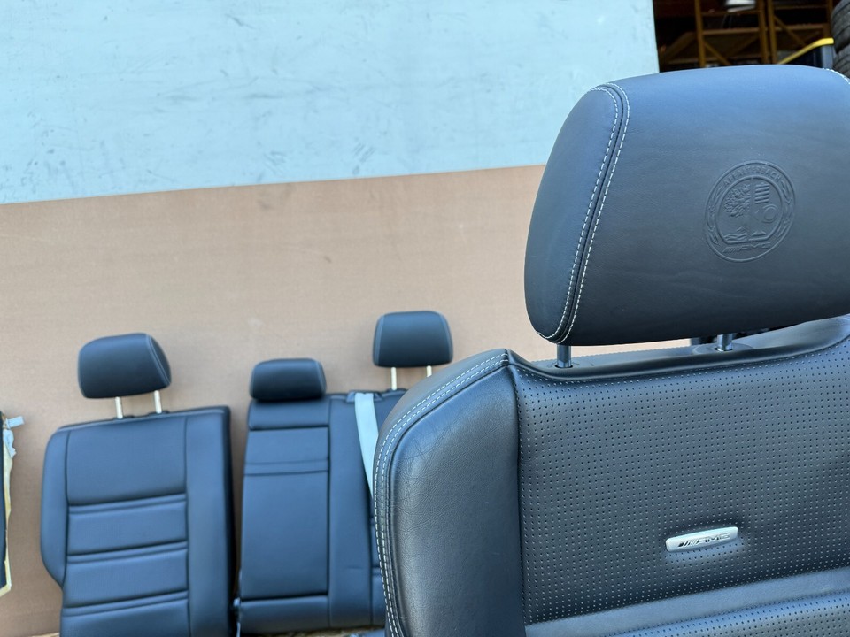 MERCEDES W212 E63 10-16 OEM FRONT REAR SEATS WITH DOOR PANELS SET (NAPA ...