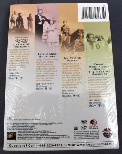20th Century Fox 75 Years Studio Classics 4-Pack DVD Brand New 2001 ...