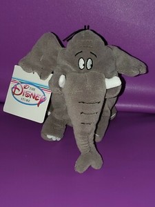 NEW DISNEY STORE SHEP GEORGE OF THE JUNGLE ELEPHANT BEAN BAG PLUSH WITH ...