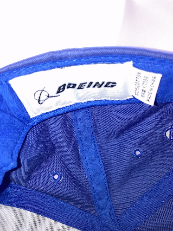 Boeing 787 DREAMLINER Hat Cap Adjustable Strapback Official Boeing ...