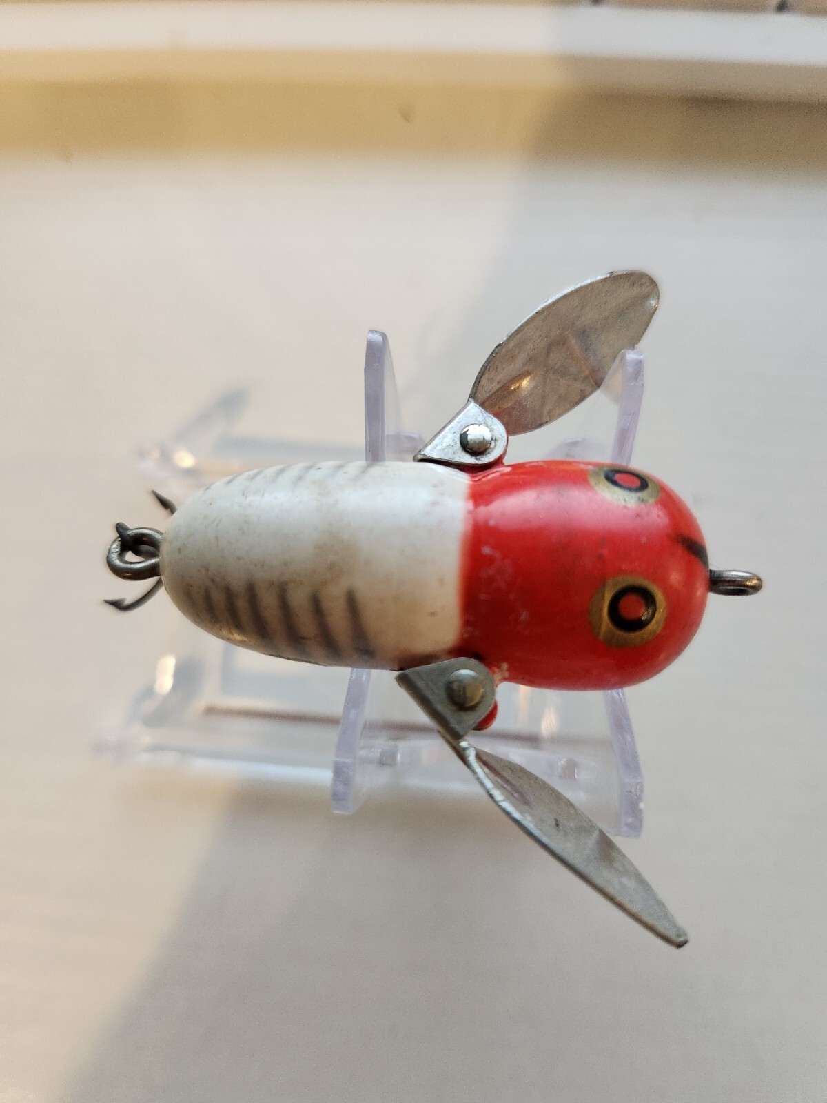 VINTAGE HEDDON TINY CRAZY CRAWLER FISHING LURE | eBay