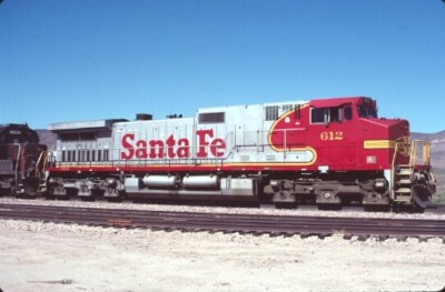 ATSF 612 C44-9W YUCCA AZ (SANTA FE) ORIGINAL SLIDE 05-27-98 T14-13 | eBay