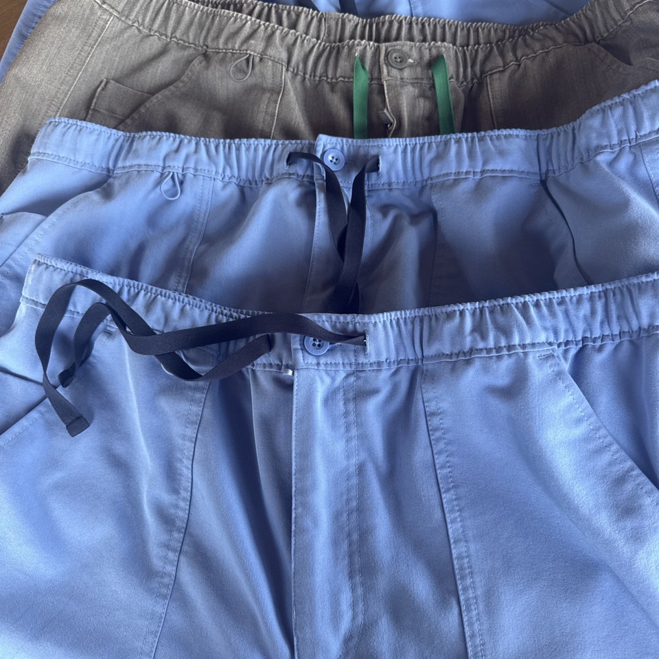 FIGS Cargo Scrub Pants Mens XL TM3001 & Pisco Lot of 8 Scrubs Technical ...