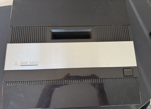 Atari 5200 Black Silver Console Controllers Power Adapter RF Switch | eBay
