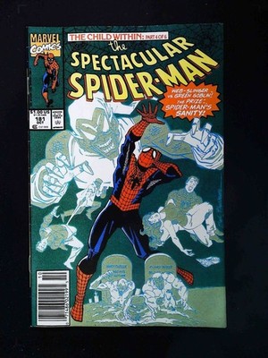 Spectacular Spider-Man #181 Marvel Comics 1991 Vf- Newsstand | eBay
