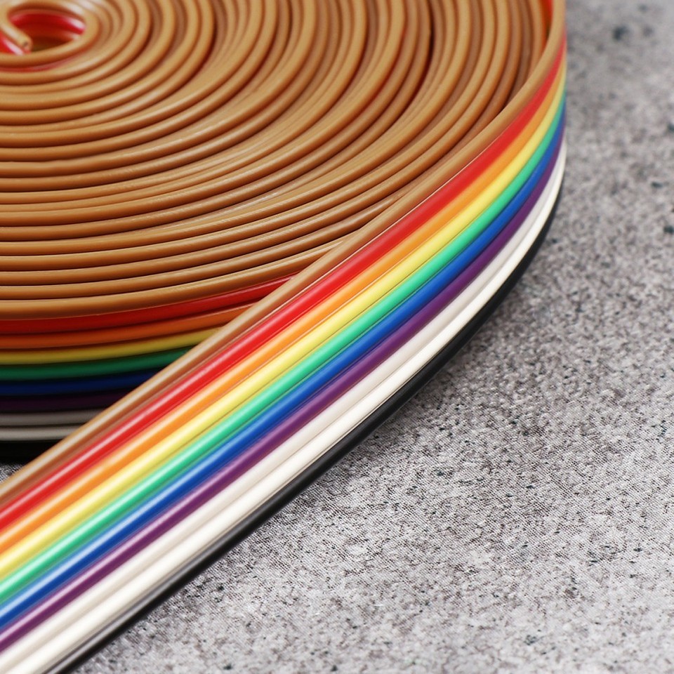 Led Filament Wire Star Projector Power Cable 10 Pin Flat Flexible ...