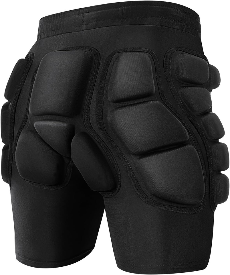 3D Hip Protection EVA Butt Pads Protective Padded Shorts - Crash Pad ...