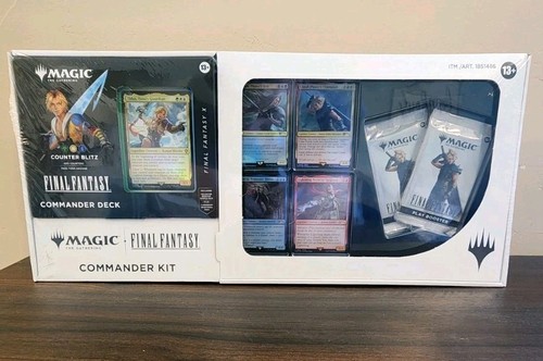 Brand New Magic The Gathering Final Fantasy Commander Kit - Costco ...