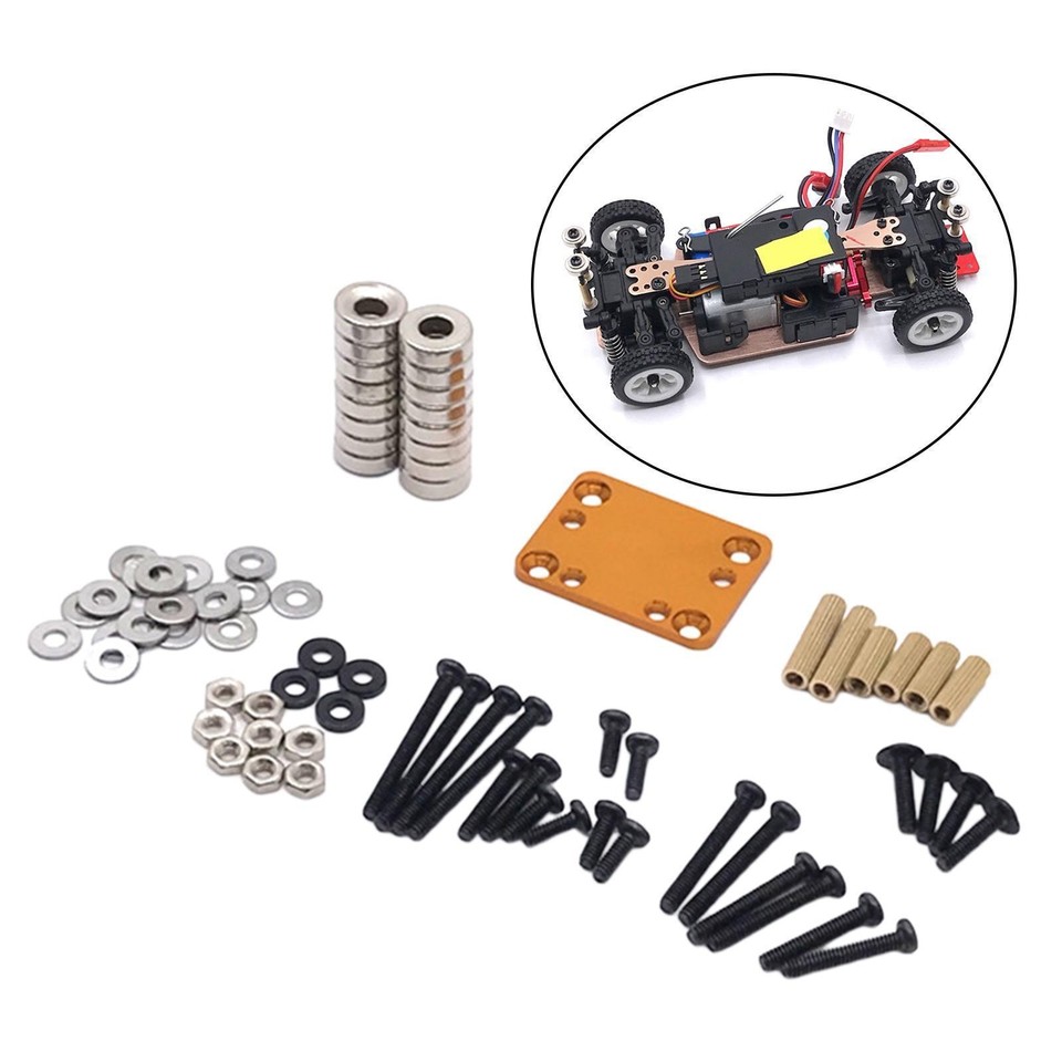 1/28 RC Car Magnet&Bumper Extension Shell For Wltoys For Jingshang MINI ...