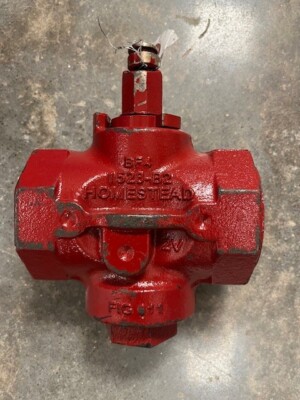 Homestead Lubricated Plug Valve 150 SWP 200 OWG FIG 611 1528 B2 | eBay