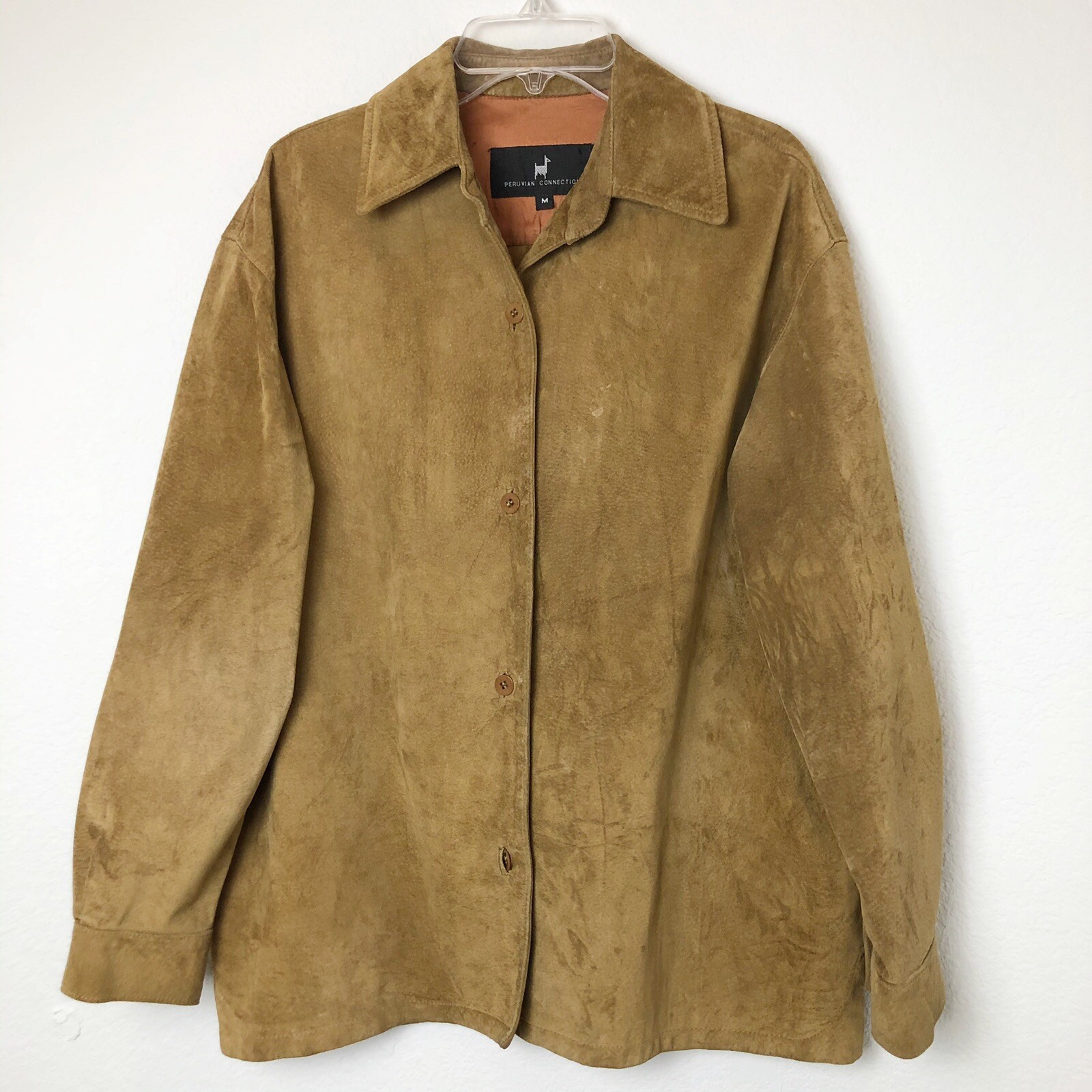 Peruvian Connection Leather Suede Jacket | Oversized … - Gem