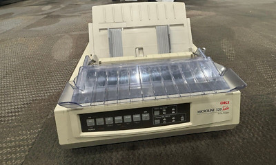 Oki MICROLINE 320 Turbo Mono Dot Matrix Printer (no cables included) | eBay