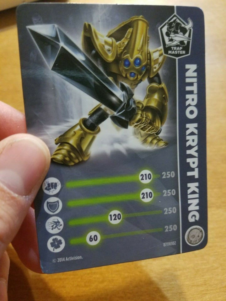 Skylanders Trap Team Giants Spyro's Adventure Swap Force Trading Cards ...