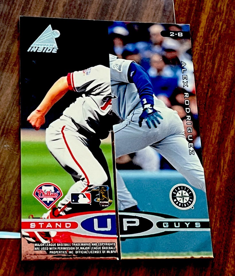 1998 Pinnacle Inside Stand-Up Guys SAMPLE PROMO #2AB Nomar Garciaparra ...