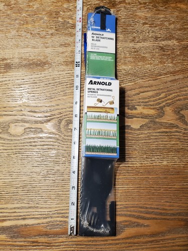 *NEW* Arnold Universal Dethatching Blade 16” With Metal Springs 490-100 ...