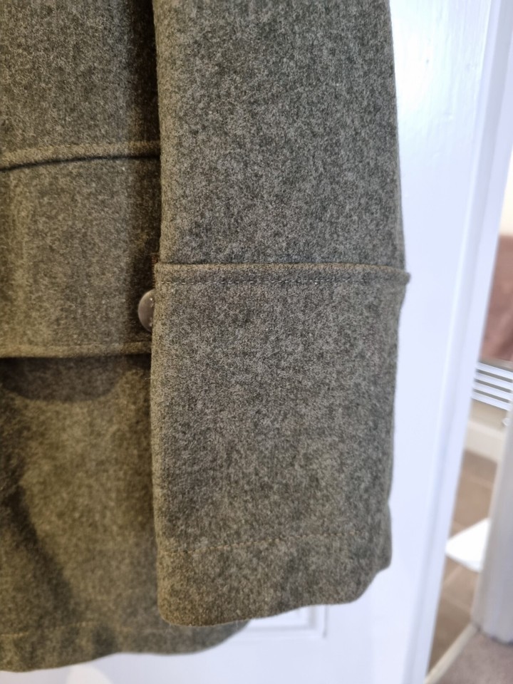 Rare WW2 Danish Made Swedish Army Wool Tunic 1942 Dated Mint Condition ...