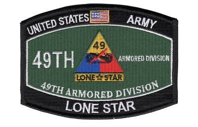 49th Armored Division Military Occupational Specialty MOS Patch | eBay