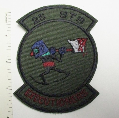 US AIR FORCE 25 STS EXECUTIONERS PATCH Subdued Original Vintage | eBay
