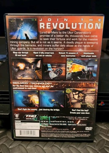 Red Faction (PlayStation 2, 2001) for sale online | eBay