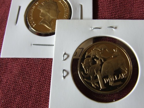 1987 $1.00 PROOF COIN from RAM MINT SET 1 DOLLAR PROOF coin in 2x2 ...