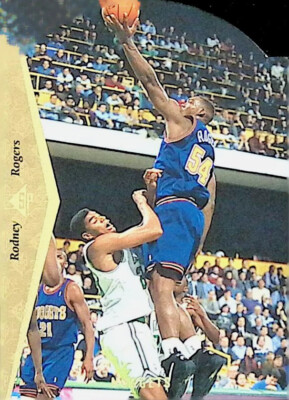1994-95 Upper Deck SP Die Cuts NBA Denver Nuggets Rodney Rogers | eBay.de