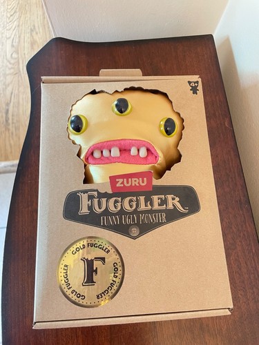 ZURU 9 inch Fuggler GOLD Edition REEKO-All OVER GOLD Funny Ugly Monster ...